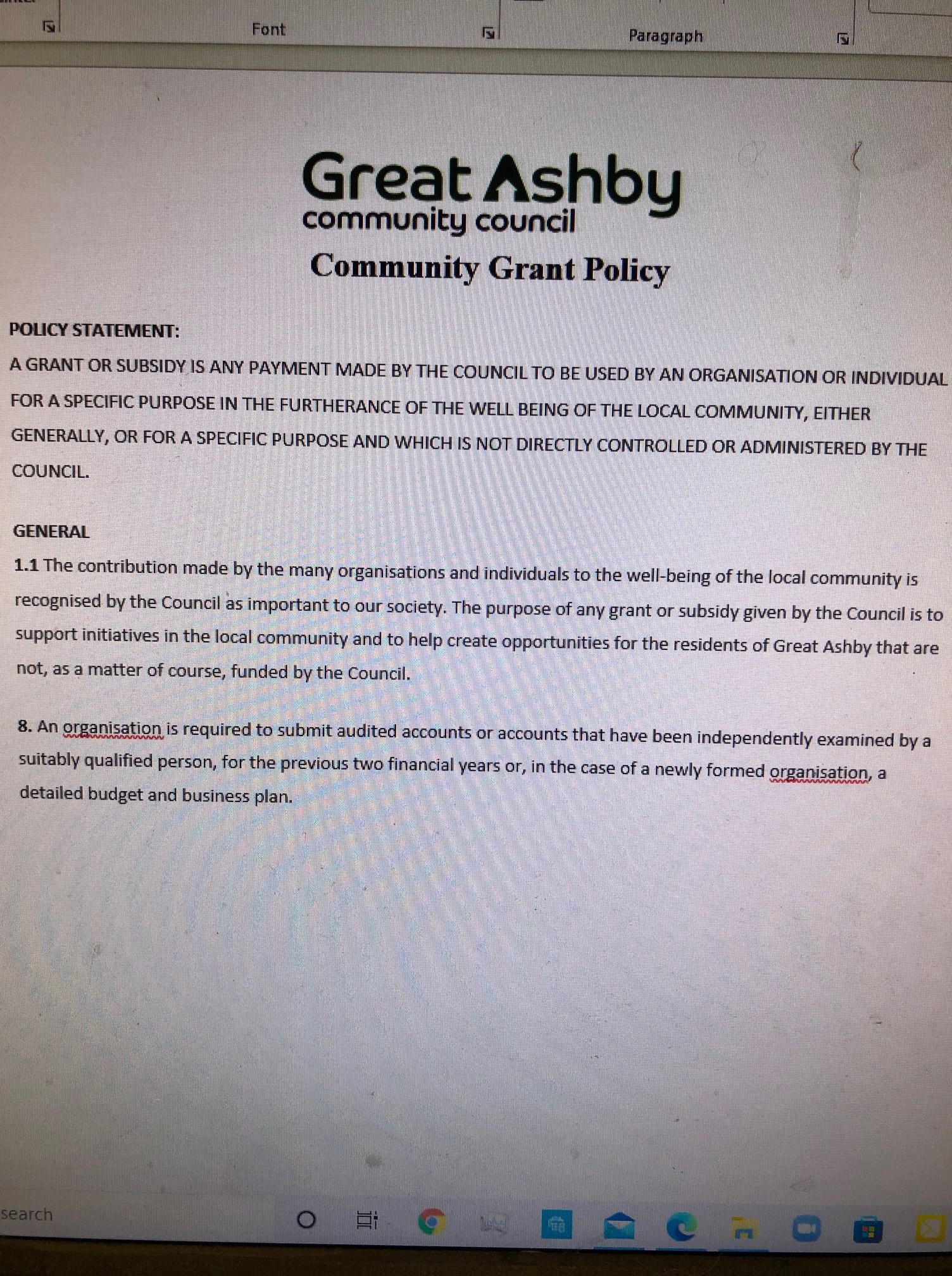 GACC Grant Application Pro Bono Certification Support – Friends of ...